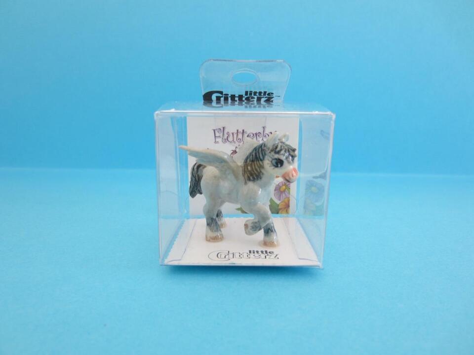 RETIRED LITTLE CRITTERZ SERENDIPITY ''FLUTTERBY'' PEGASUS FIGURINE&POEM ...