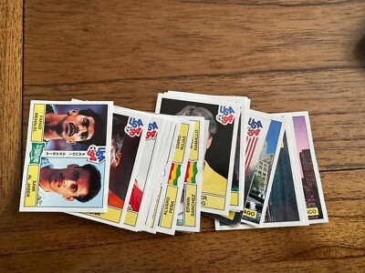 Panini World Cup USA 94 Green Backs Stickers | eBay