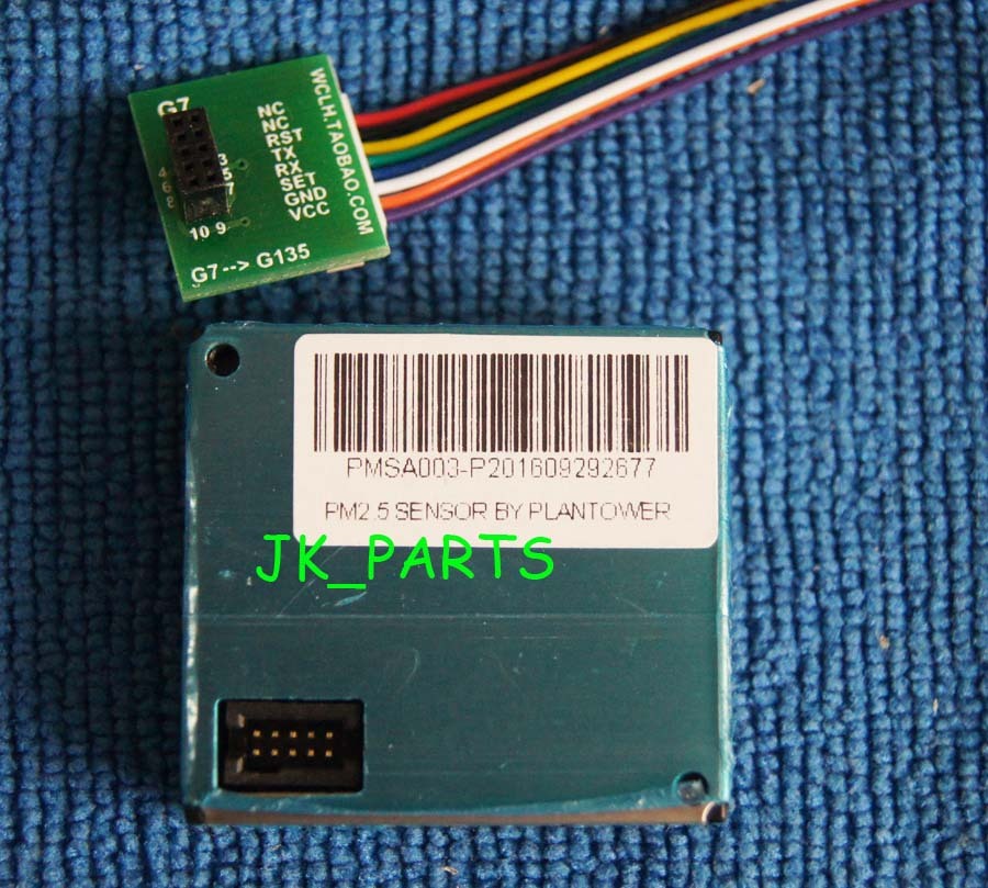 PMSA003, High Precision Laser Dust Sensor PM1.0 PM2.5 PM10 with adapter ...