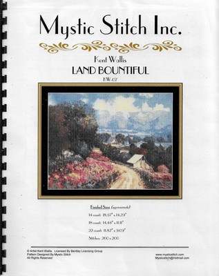 Land Bountiful by Mystic Stitch cross stitch pattern | eBay