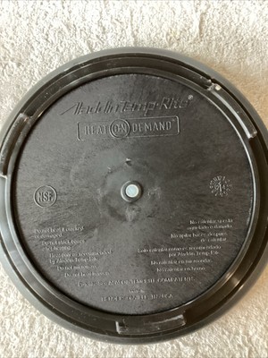 Aladdin Temp Rite Heat On Demand Grey Plate Set Of 7 21A1 | eBay