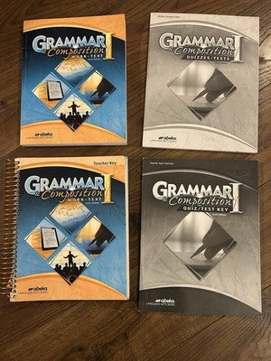 Abeka Grammar and Composition II Work-Text, Teacher Key, Quiz/test And ...