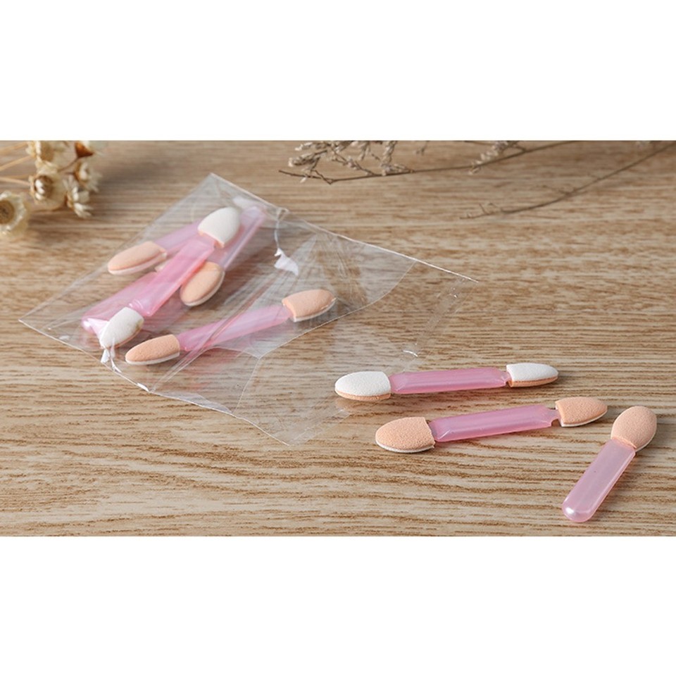 8 Pcs Sponge Eyeshadow Applicator Makeup Brushes Dual Sides Ended ...