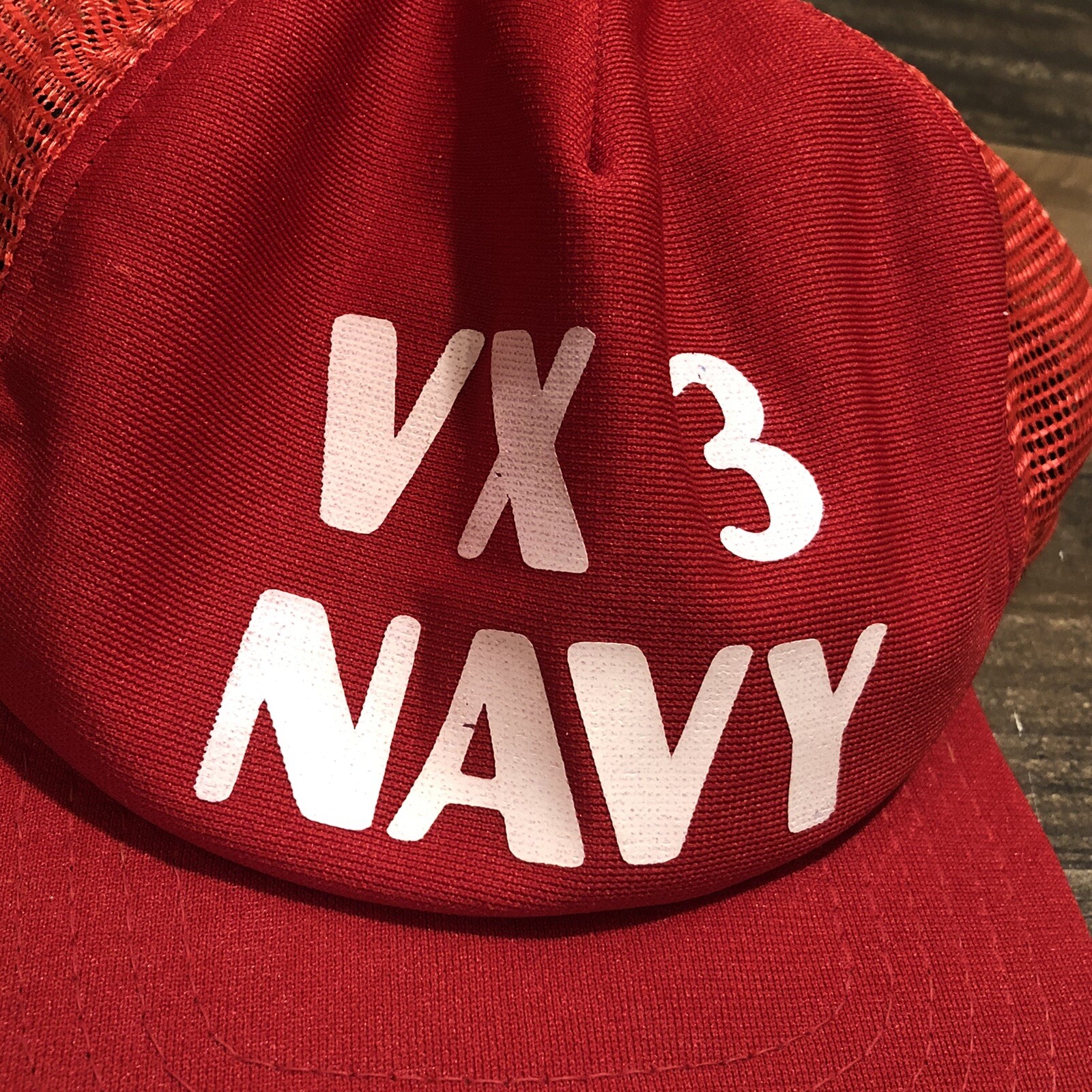 Vintage VX 3 Navy Hat Snapback Trucker Cap New Era Made In USA - Please ...