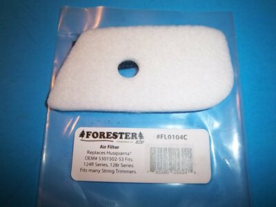 NEW AIR FILTER FITS HUSQVARNA 124L 125L 128L TRIMMERS 530150253 FL0104C ...