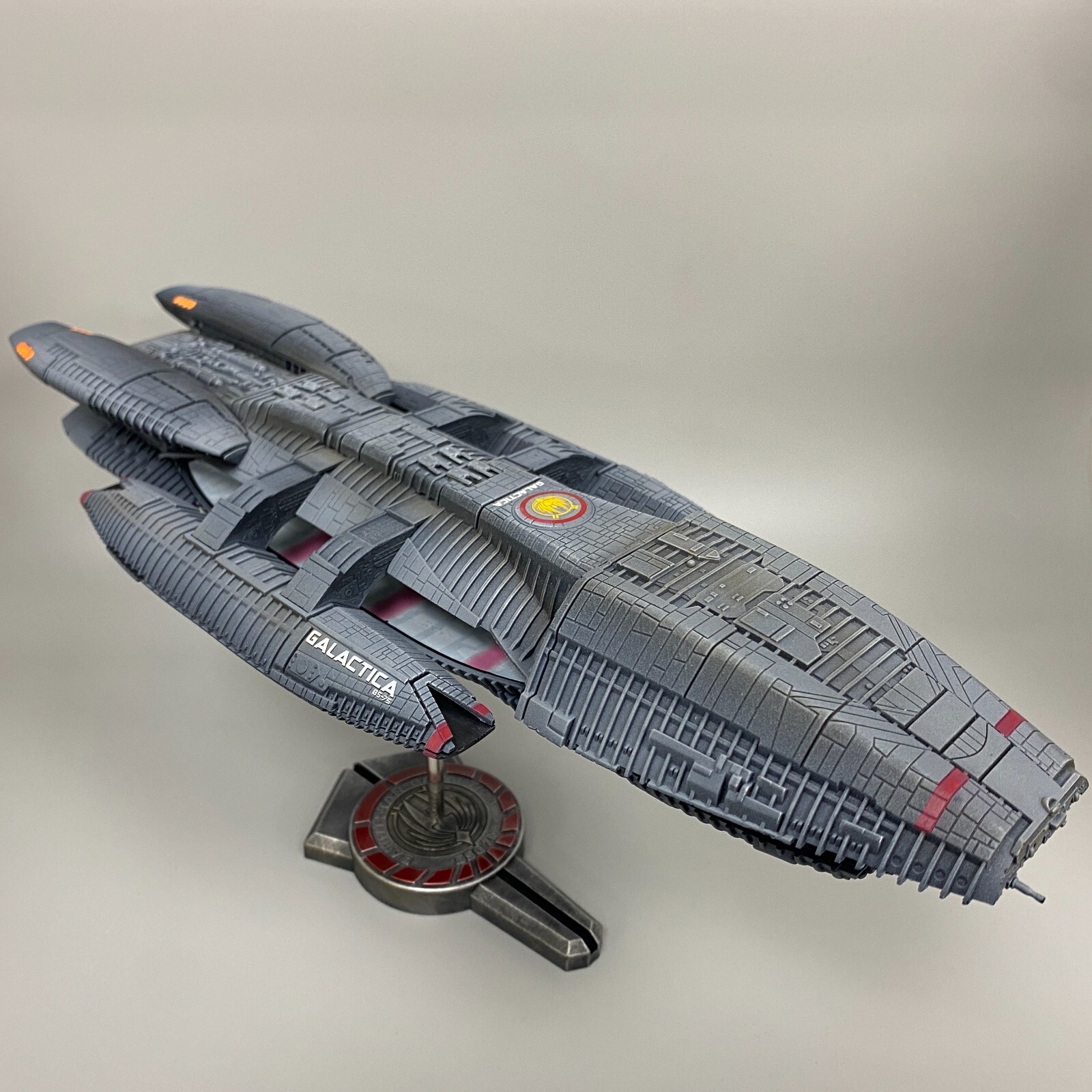 BATTLESTAR GALACTICA BS-75 REVELL 2012 MODEL KIT PAINTED STARSHIP SCI ...