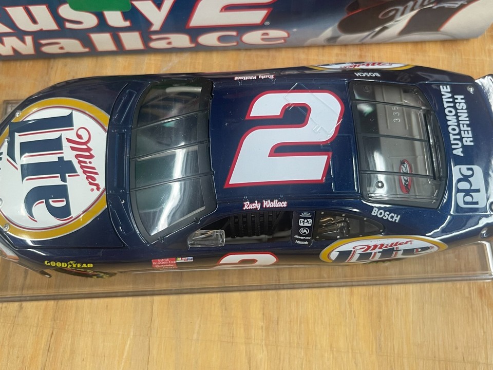 2001 1/24 Rusty Wallace Miller Lite CWB 1/804 | eBay
