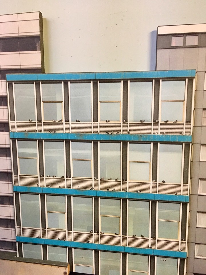O Scale Scratch Built Up - “10 City Building Flats 3D Collage #2 ...