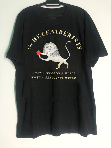 The Decemberists What A Terrible World Tour Gift For Fan S to 5XL T ...
