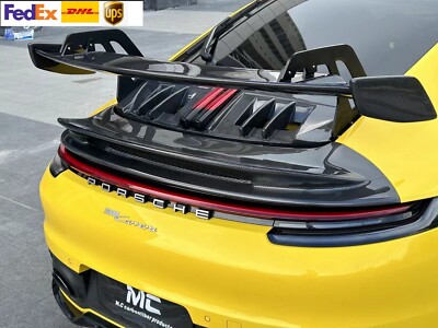 Carbon Fiber Rear Trunk Spoiler Wing For Porsche 911 992 Carrera GT3 ...