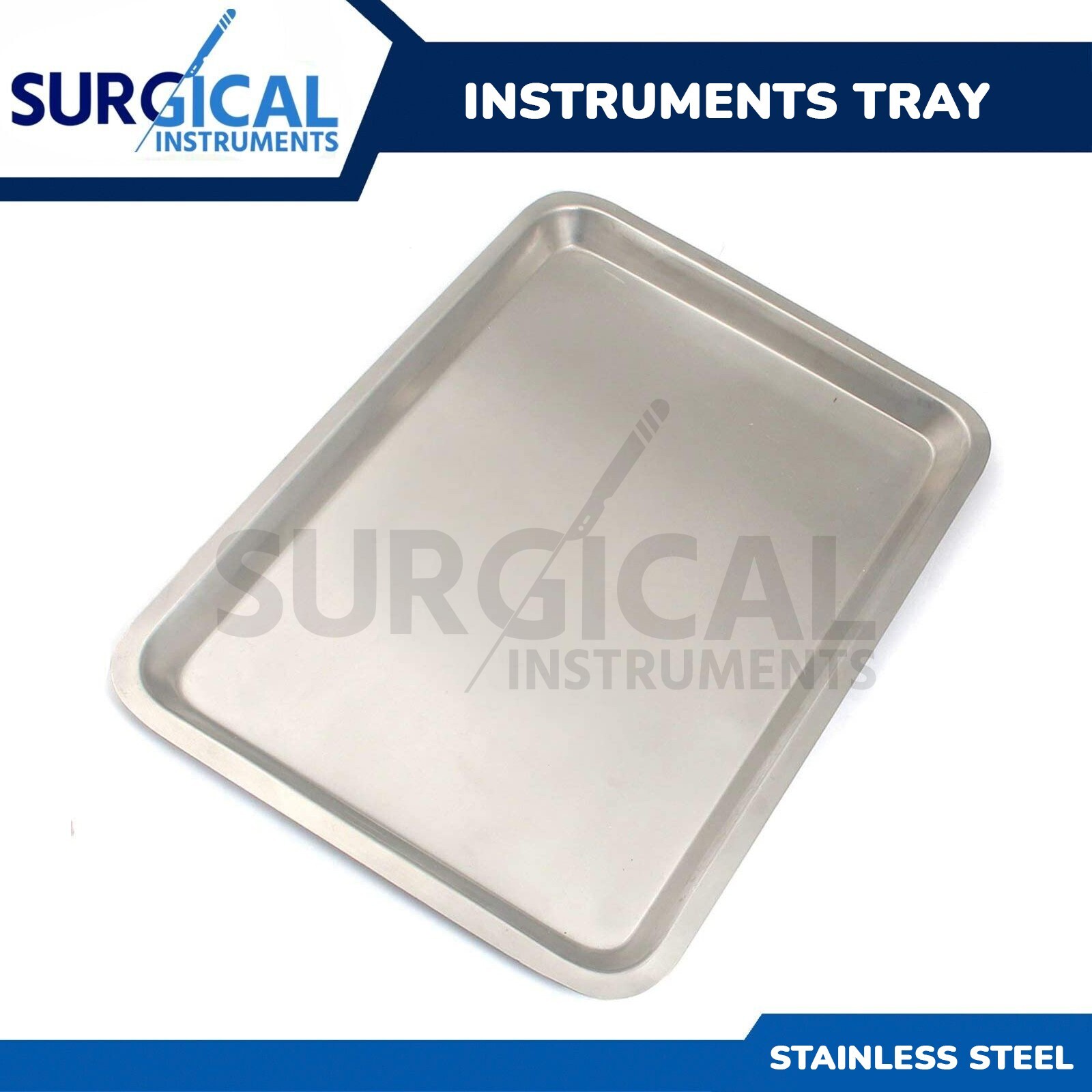 Mayo Tray 10.75" X 14.50" X .75" Surgical Instrument Non Perforated ...