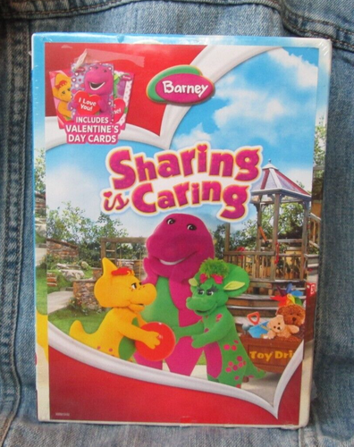 BARNEY SHARING IS CARING DVD Sealed Brand New Includes Valentine's Day Cards JB5 884487106031 | eBay