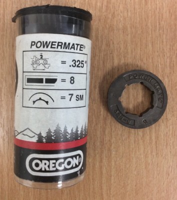 OREGON 68210 POWERMATE CHAINSAW SPROCKET RIM .325 7-8 Teeth 11891 NEW ...
