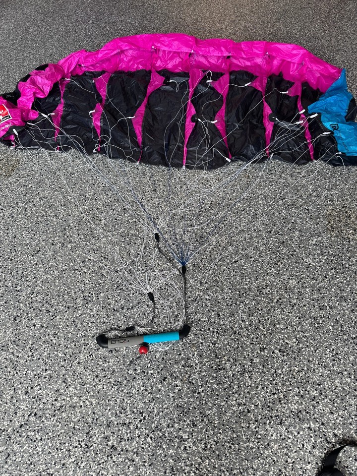 ENSIS 3M Parawing wing para kite surf foil parawinging low kite ( ozone, BRM ) | eBay