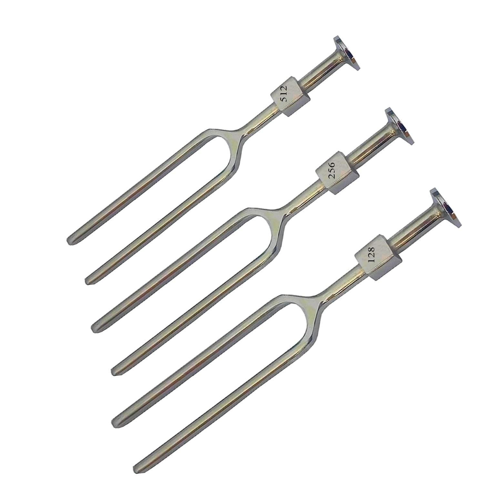 ENT Tuning Fork Set of 3 Surgical Instruments Kit | Stainless Steel ...