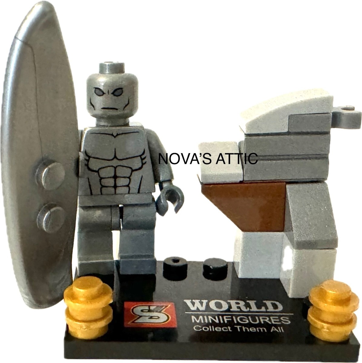 Figura De Lego De Silver Surfer Silver Surfer Minifigure For Sale In