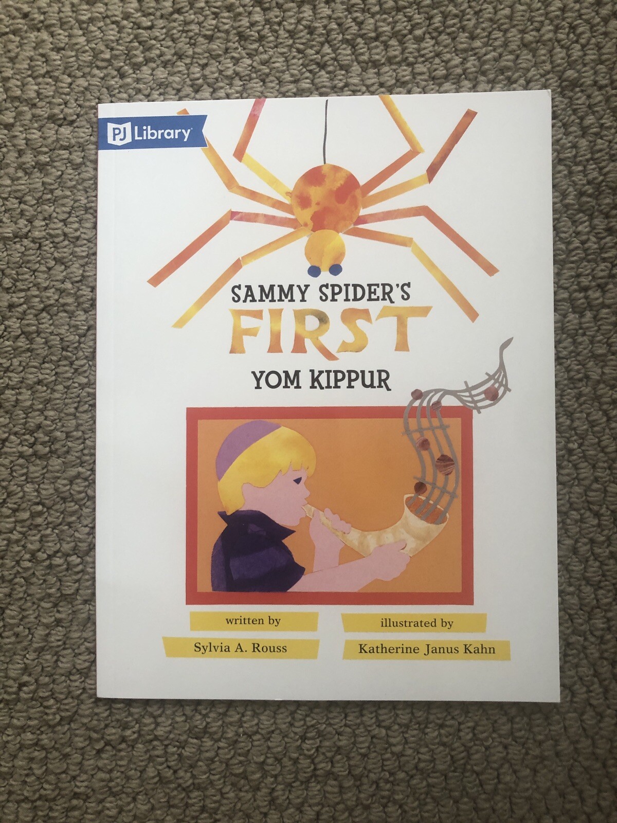 Sammy Spider's First Yom Kippur by Sylvia A. Rouss (2013, Picture Book ...