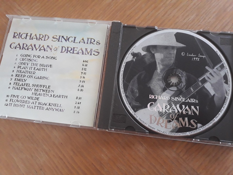 Richard Sinclair - Caravan of dreams (1992) - CD - HTD CD 7 -(Camel ...