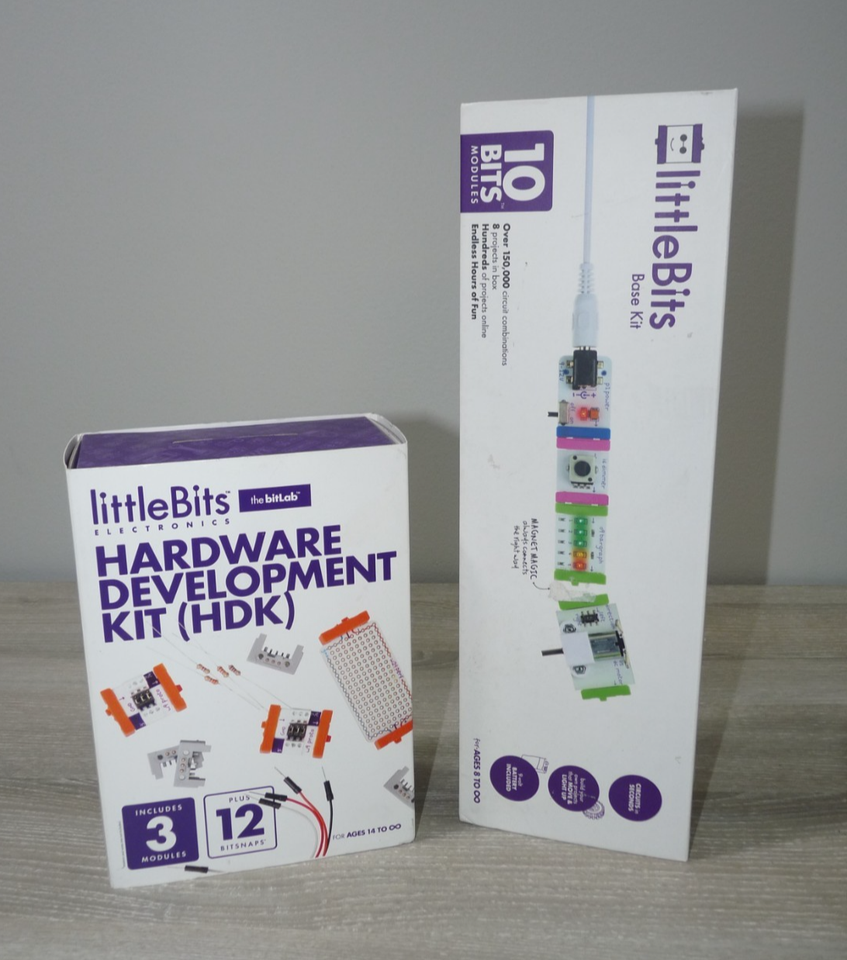 Little Bits Base Kit. 10 Bits Modules & Hardware Development Kit HDK | eBay