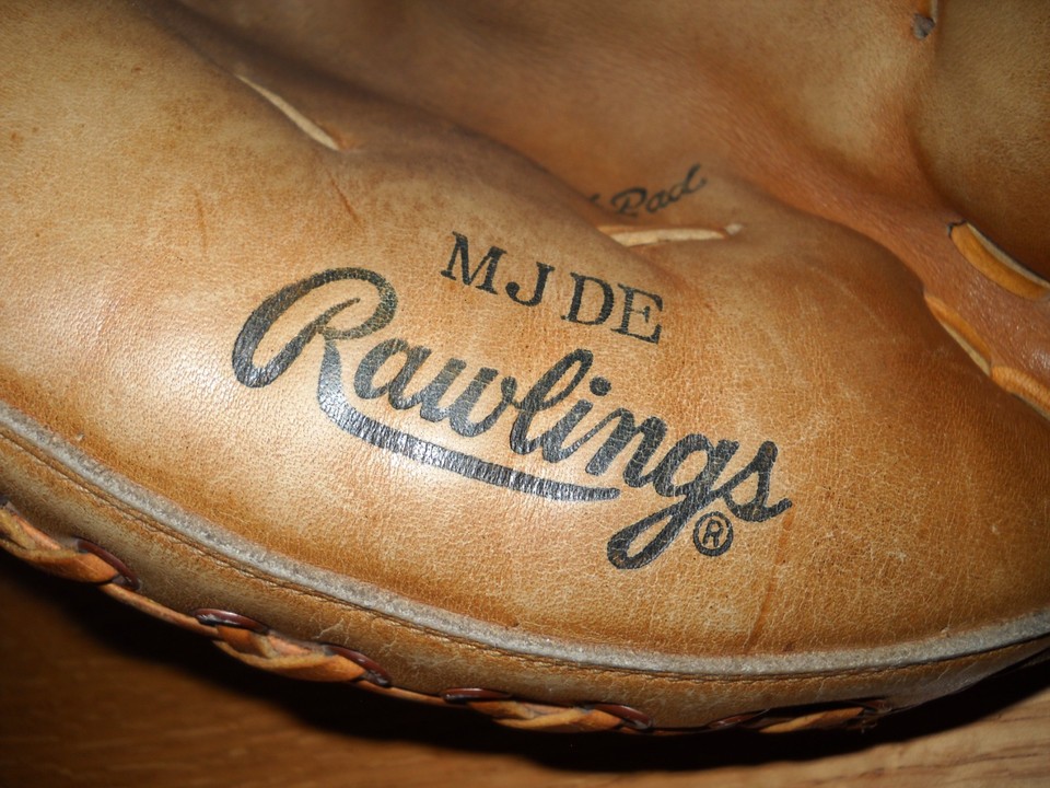 Johnny Bench Catchers Mitt Rawlings Professional Model MJDE | eBay