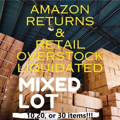 Amazon Walmart Liquidation Wholesale Overstock Returns Merchandise 10 ...