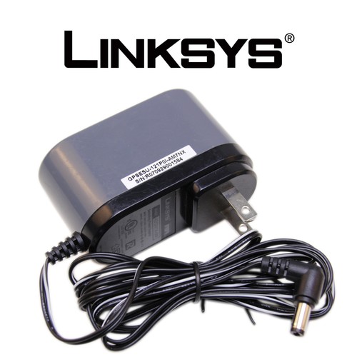 OEM Linksys 12V AC Adapter Power Supply Charger AD12V/1A-SW for Router ...