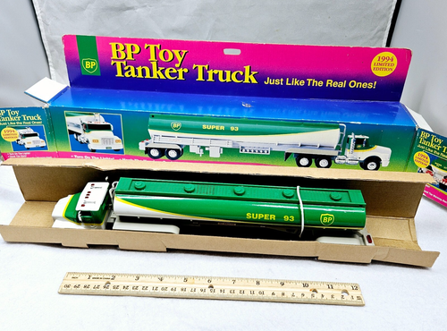 Limited Edition 1994 BP Toy Tanker Truck Super 93 (New In Original Box ...