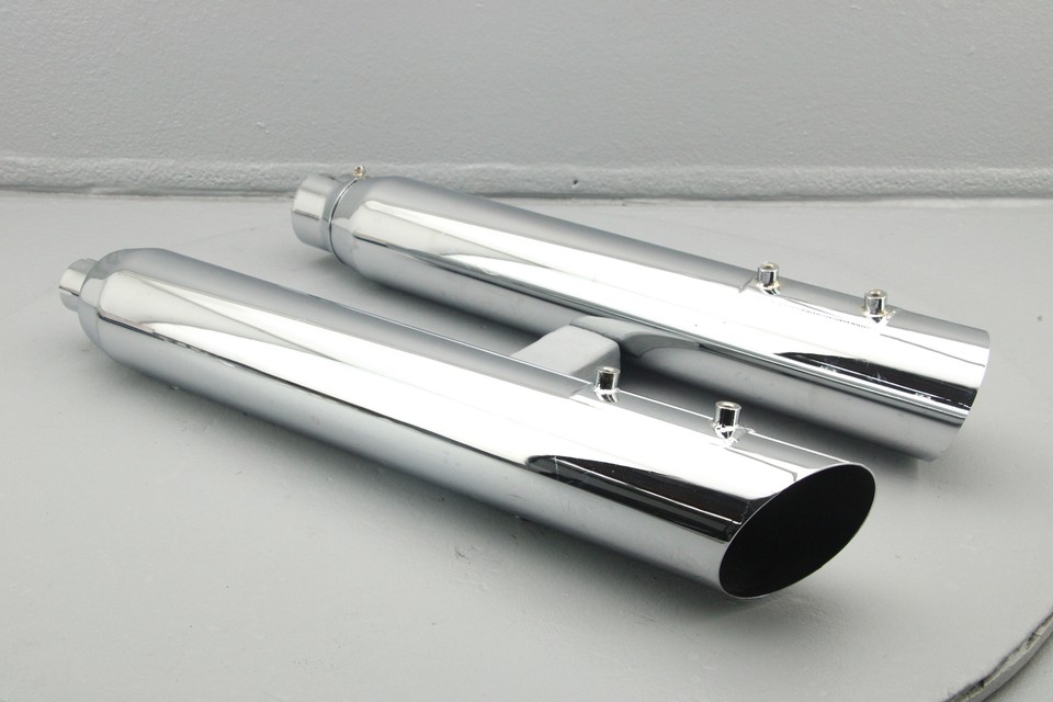 2004 Harley Electra Glide D&D BOARZILLA 2 INTO 1 Exhaust W/ GHOST PIPE ...