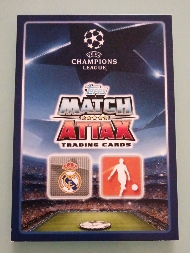 LUKA MODRIC Topps UEFA CHAMPIONS LEAGUE 2017 2018 Match Attax Card New ...