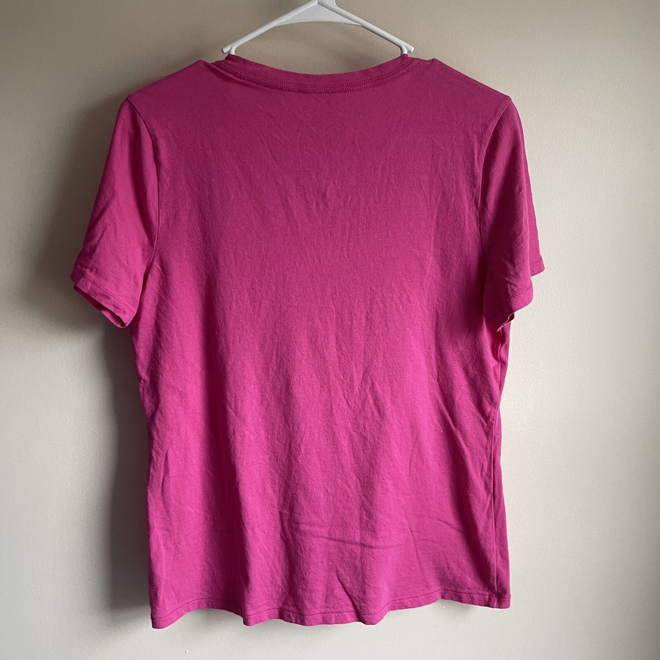 Life is Good Pink Love Turtle Graphic Short Sleeve Tee T-shirt Size ...