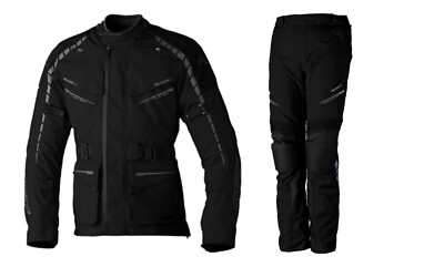 RST Pro Series Commander Noir Ce Stratifié Adventure Moto Veste ...