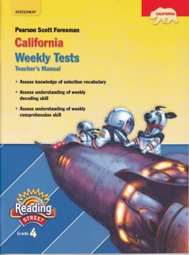 PEARSON SCOTT FORESMAN CALIFORNIA WEEKLY TESTS (PEARSON 328392839 | eBay