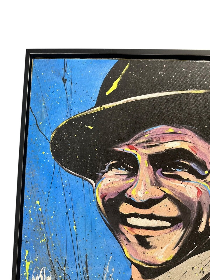Frank Sinatra By David Garibaldi 176/300 Signed Art On Canvas | eBay