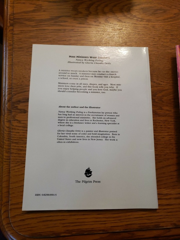 MOST MINISTERS WEAR SNEAKERS By Nancy Werking Poling (b4) 9780829809015 ...