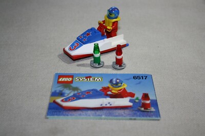 Vintage 1996 Lego SYSTEM #6517 Water Jet w/ Instructions | eBay