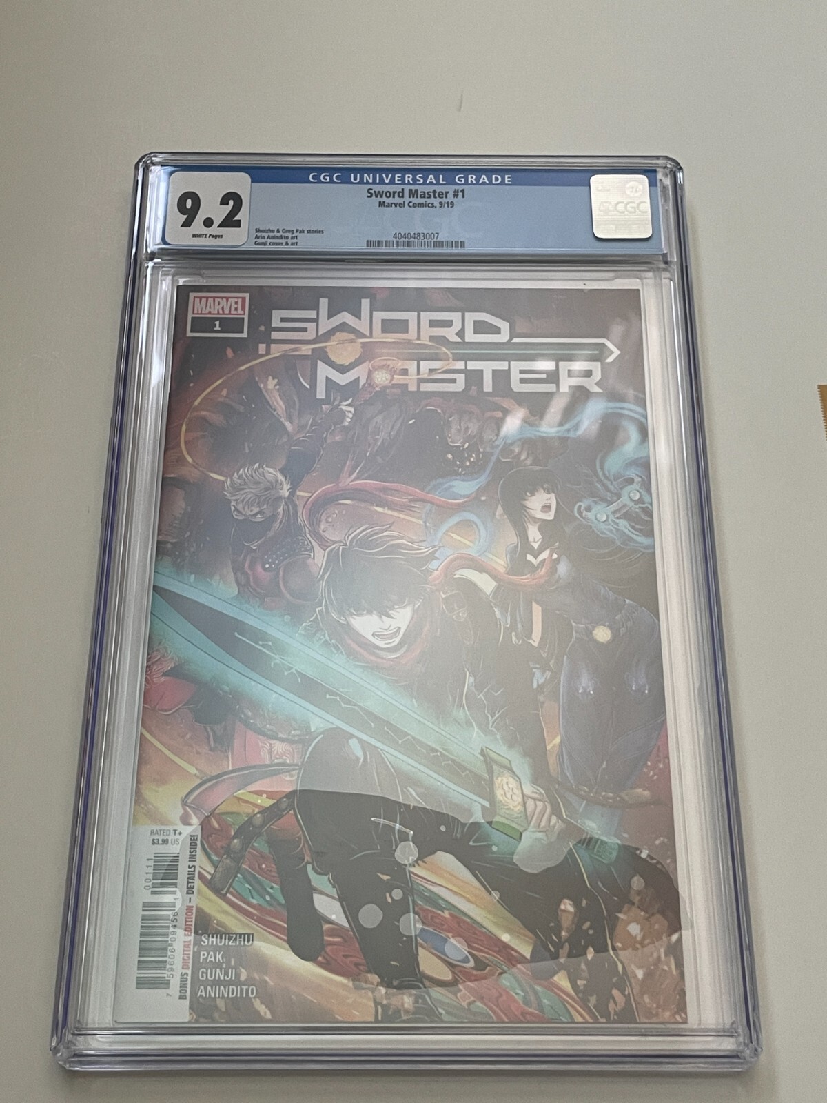 2019 Marvel SWORD MASTER #1 Warriors of Three Sovereigns 1st App Lin ...