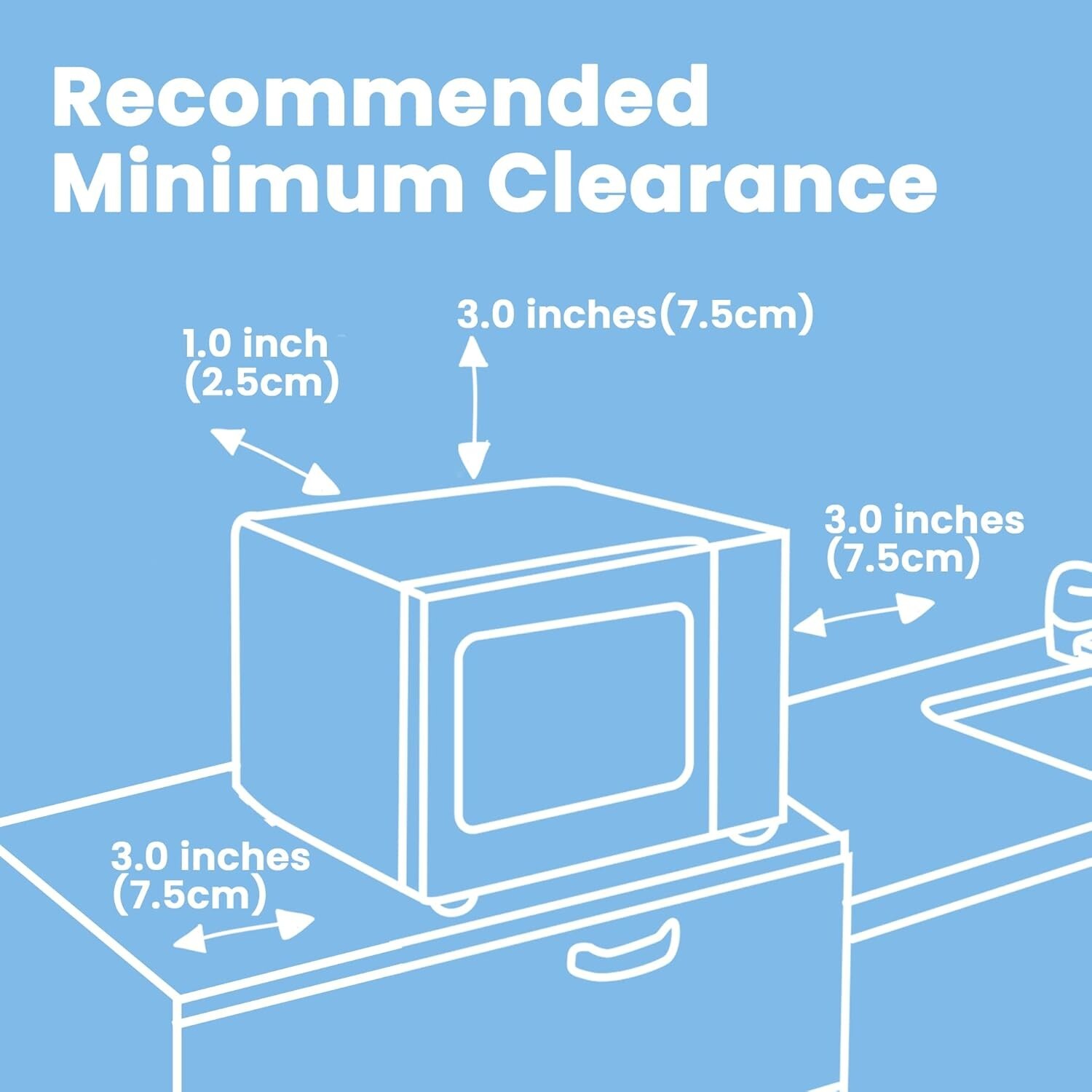 COMFEE' CM-M093ARD Retro Microwave with 9 Preset Programs, Fast Multi ...