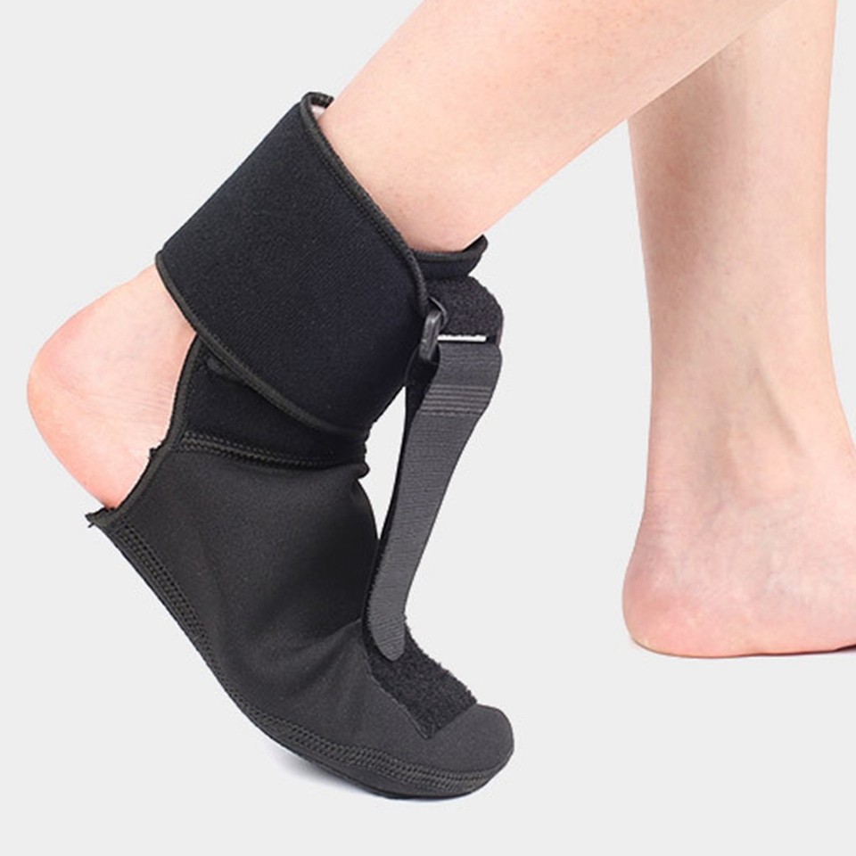 1Pcs Sock Support Dorsal Drop Foot Brace Soft Stretching Boot Splints ...