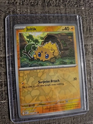 Reverse Holo -Pokemon - Joltik - 033/086 - Reverse Holo - SV: White ...