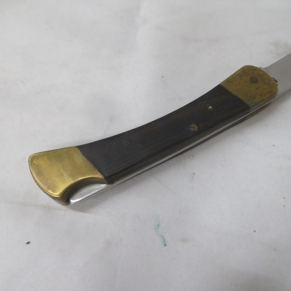 Buck 100 Hunter Third Version 2 Line Inverted 2 Pin Handle Pre 1967 | eBay