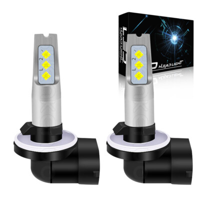 881 889 894 LED Fog/Driving Light Bulbs Kit 862 886 896 898 Super White ...