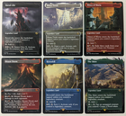 Lord of the Rings Legendary Lands BORDERLESS Magic Gathering MTG ...