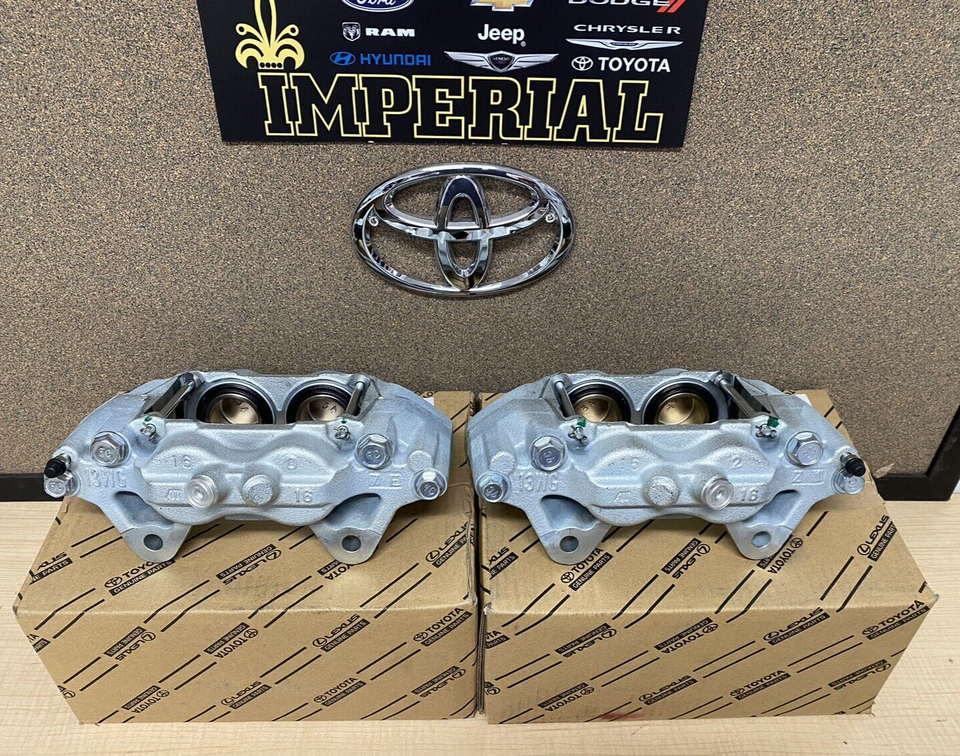 2007-2014 FJ CRUISER TOYOTA GENUINE OEM NEW FRONT DISC BRAKE CALIPERS ...
