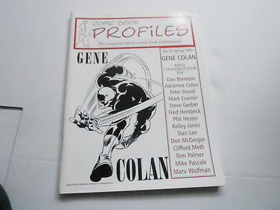 SPRING 1999 COMIC BOOK PROFILES #6 magazine (UNREAD) GENE COLAN | eBay