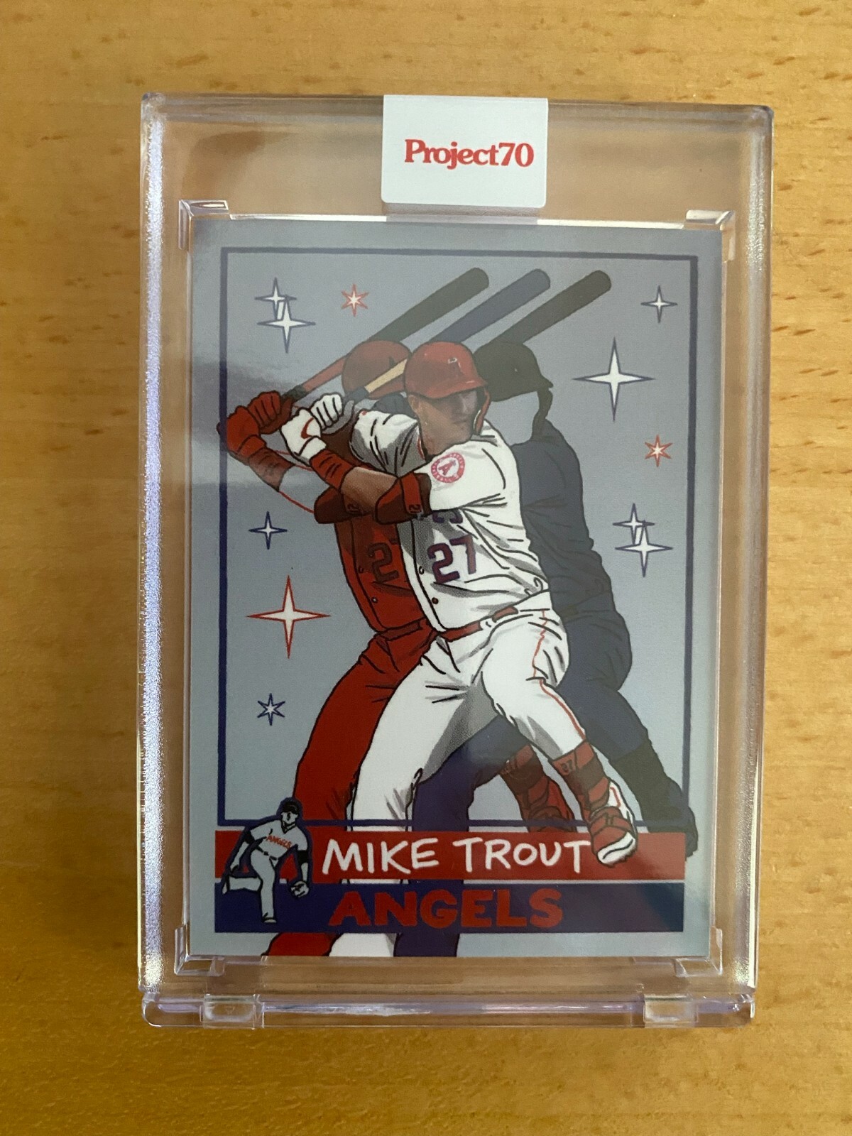 2021 Topps Project 70 - 1976 Topps Baseball Mike Trout #344 /2323 for ...
