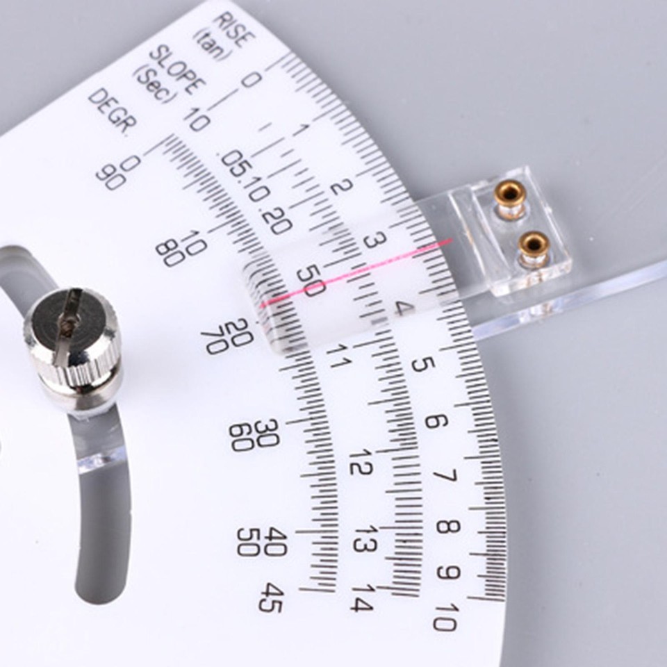 Drafting Triangle Ruler Clear Adjustable Graphic Scale Architect Rulers ...