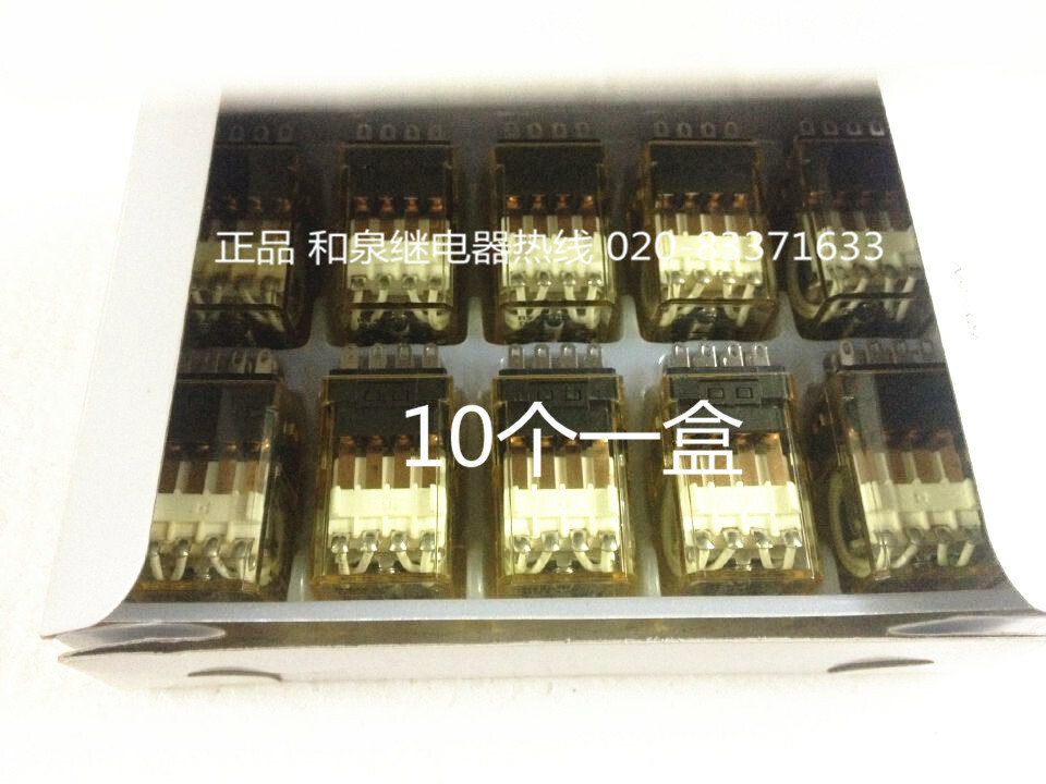 1PCS Original authentic IDEC Izumi relay RY4S-UL DC24V with lamp 14 ...
