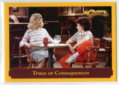 CHEERS PREMIERE EDITION #9 GOLD PARALLEL BASE INSERT TRADING CARD #'D ...