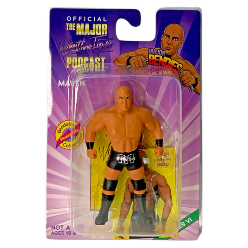 Maven Major Bendies Action 5” Action Figure MWFP WWE Tough Enough | eBay