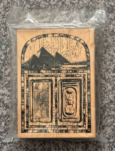 Club Scrap Limited Edition Stamp - Egyptian Pyramids & Hieroglyphics | eBay